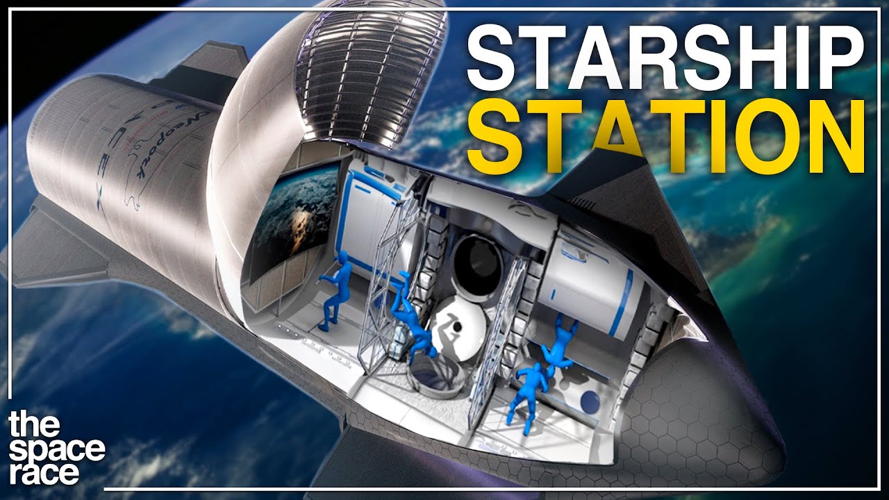 The Spacex Starship Space Station Is Coming Youtube