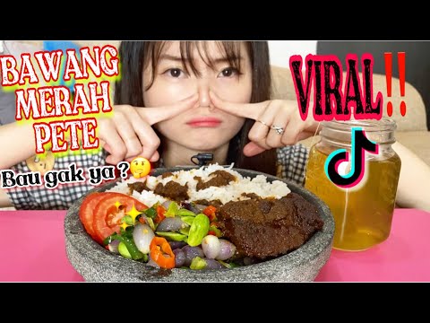 BAWANG MERAH VIRAL DI TIKTOK + RENDANG SAPI 🤤 | MUKBANG INDONESIA - JENNYYEN