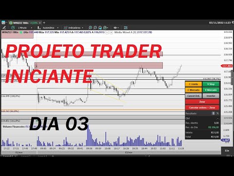 Projeto Trader Iniciante: Dia 03 - YouTube