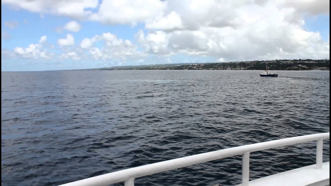 Atlantis submarine emerging from the depths - Barbados 2011 - YouTube
