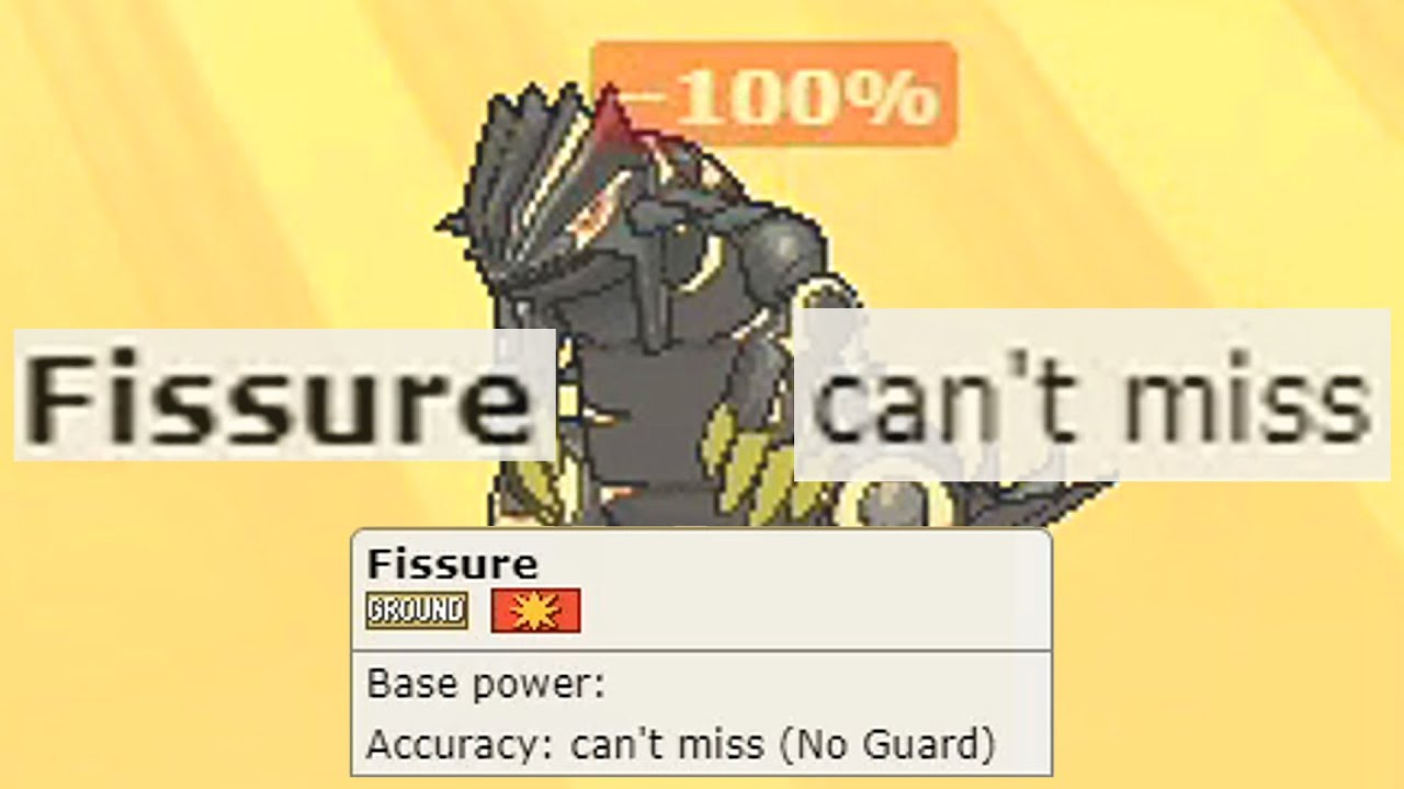 100% Accuracy One-Hit KO Moves - YouTube