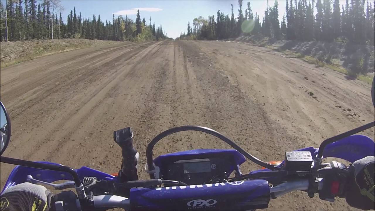 PART 7 Riding the WR250r to the Arctic circle and beyond with the wife ...