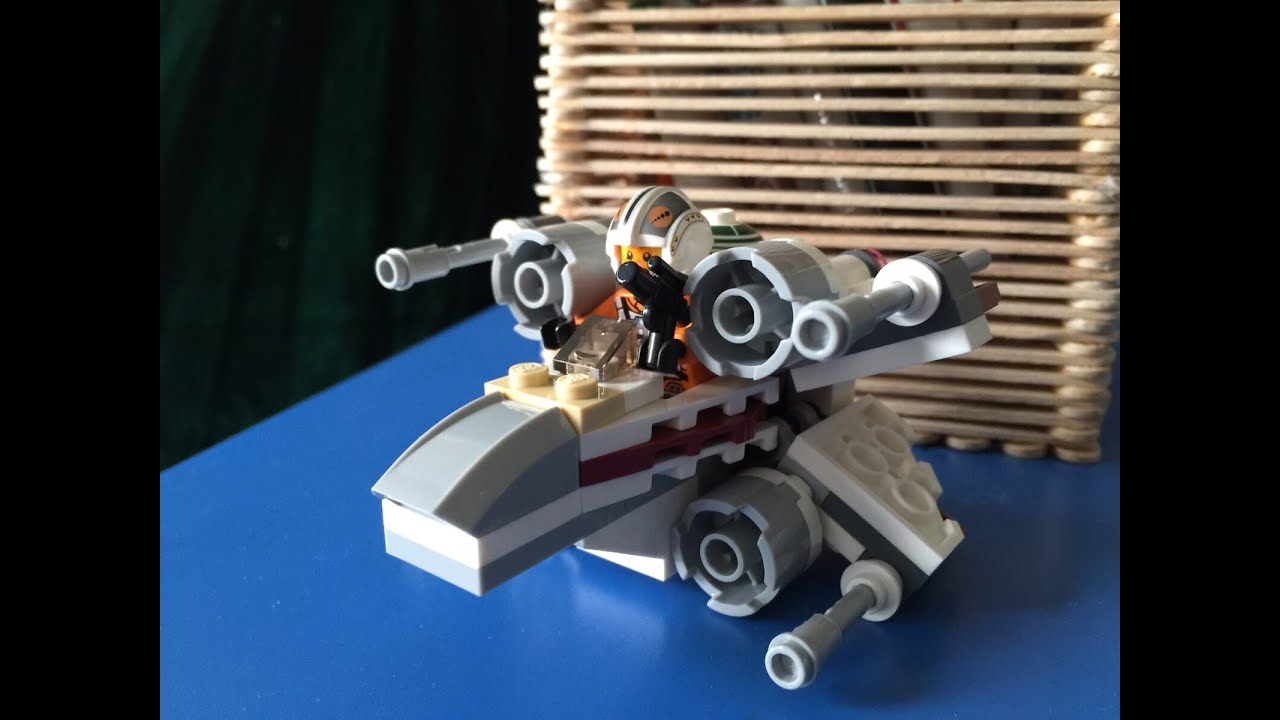 X Wing Fighter Star Wars LEGO 75032 TIME LAPSE - YouTube