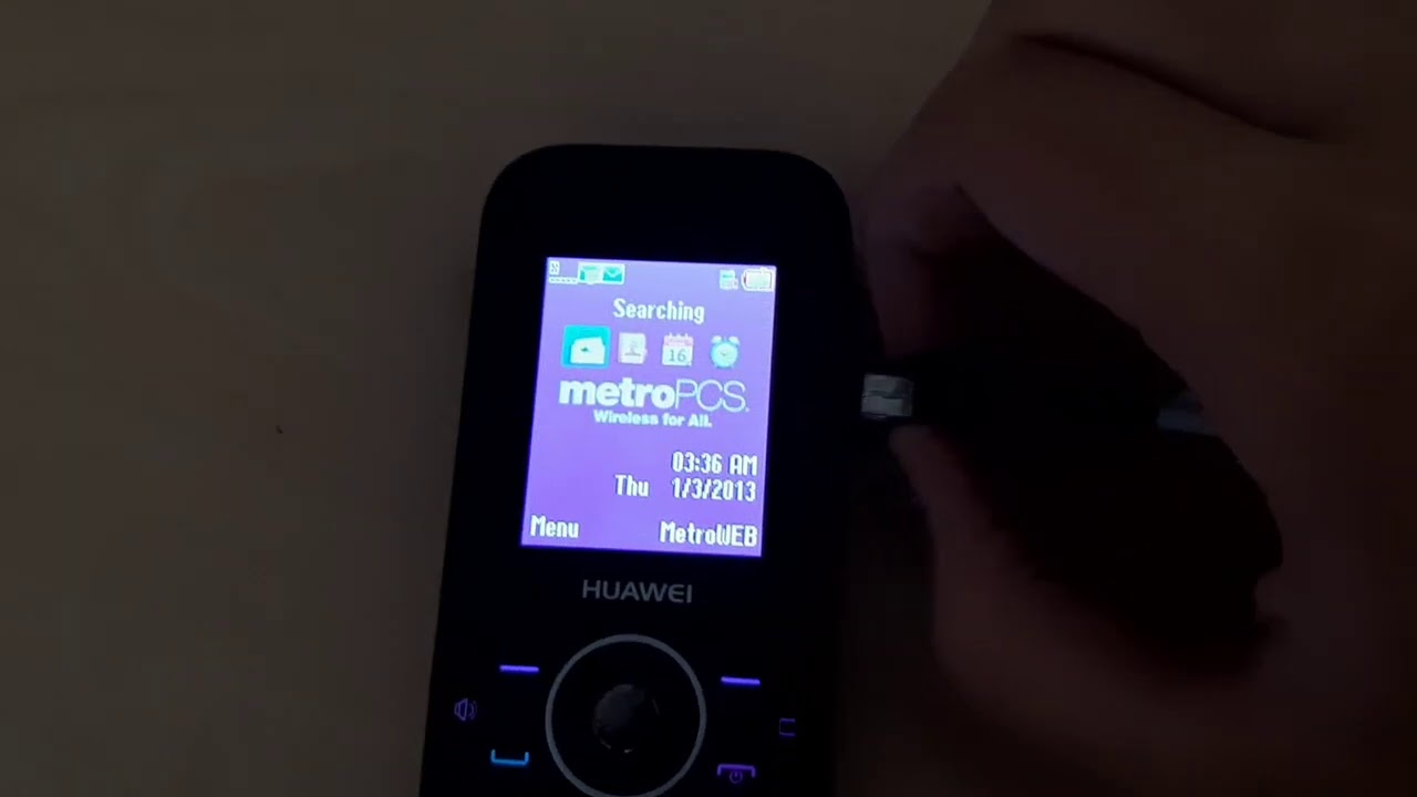 Huawei Pal - Battery low - YouTube