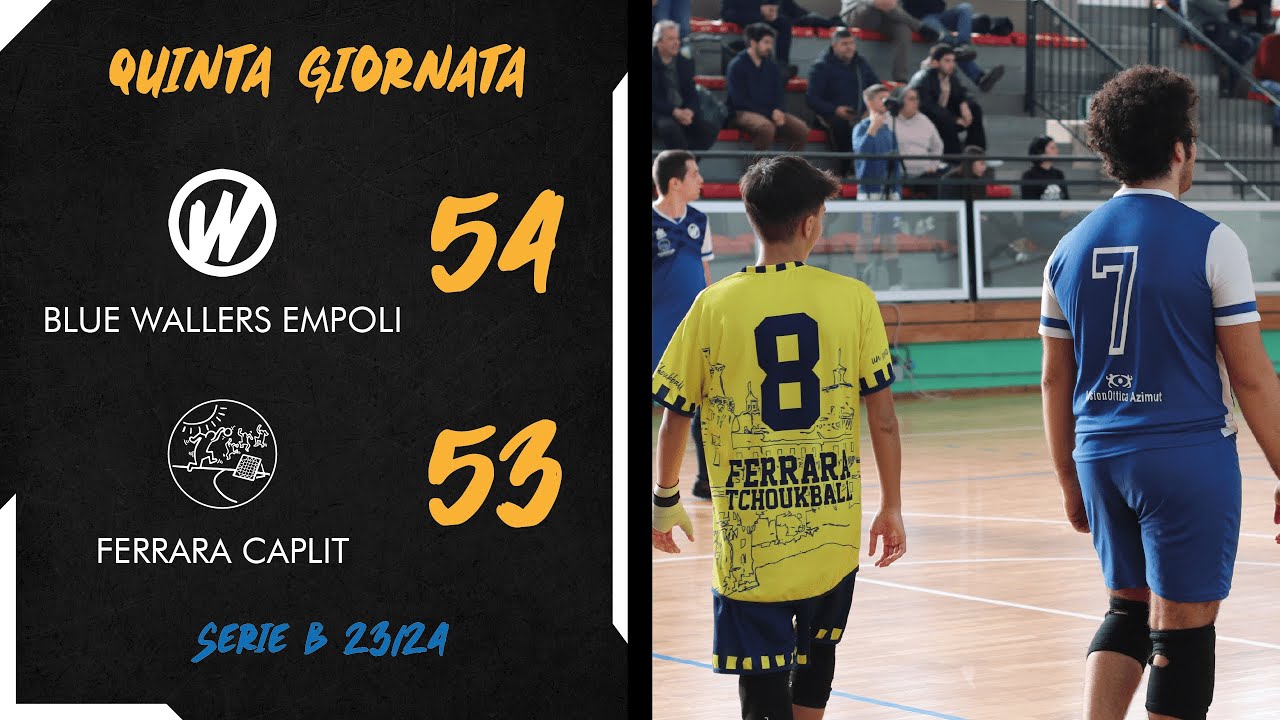 Blue Wallers Empoli - Ferrara Caplit - YouTube