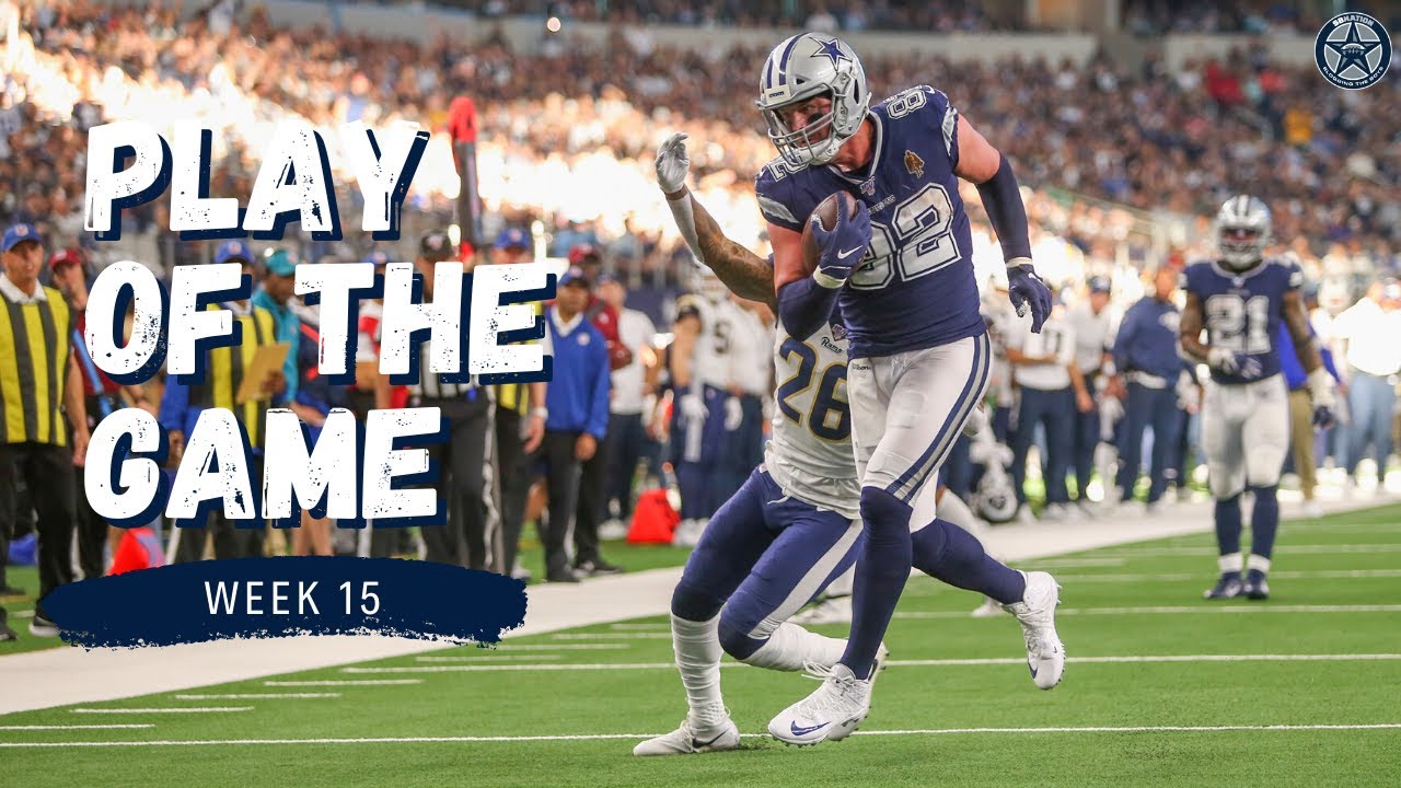 Jason Witten Makes One-Handed Touchdown | Blogging the Boys - YouTube