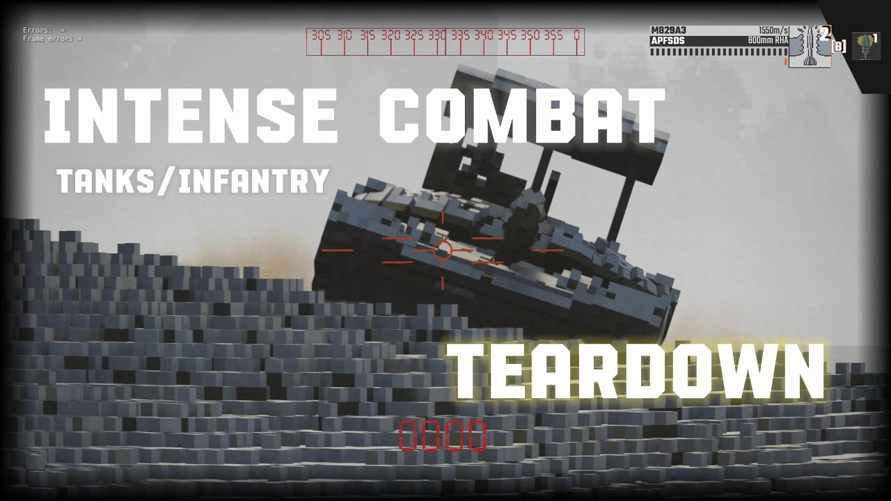 TEARDOWN M1A1 ABRAMS URBAN COMBAT gameplay - YouTube