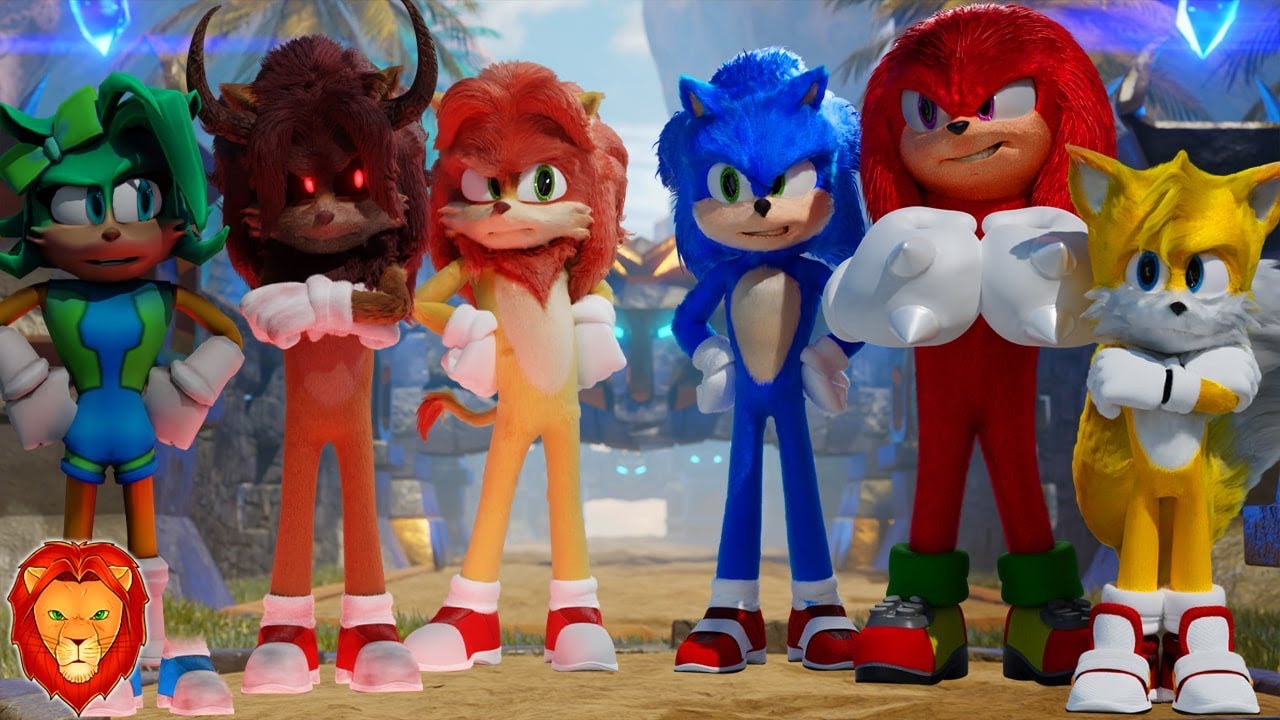 TEAM LEON 🦁 VS TEAM SONIC LA PELICULA ⚡ *MUY EPICO* 😱 MOVIL CELULAR ...