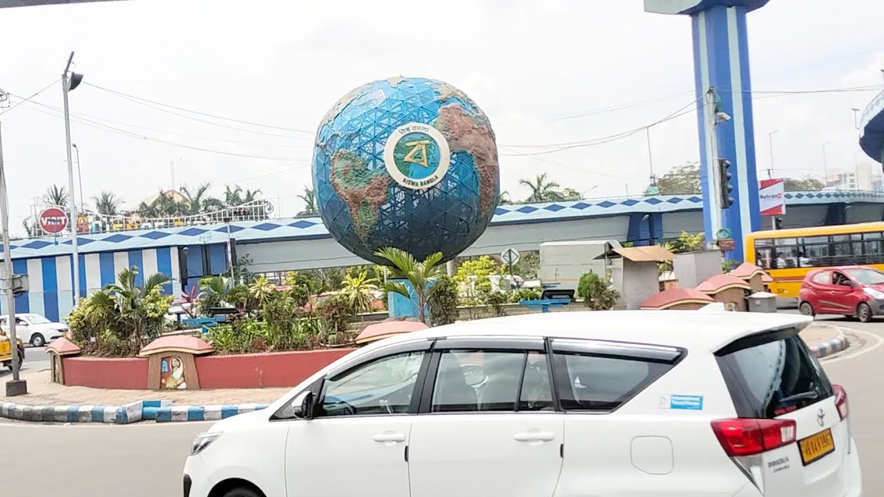 science City # Kolkata ulta danga # Bidhan nagar# to panchano gram ...
