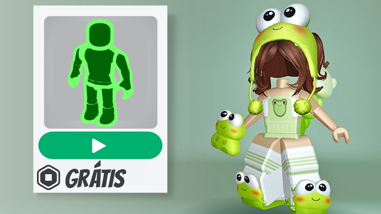 5 NOVOS ITENS VERDES GRÁTIS NO ROBLOX! 💚🐸 - YouTube