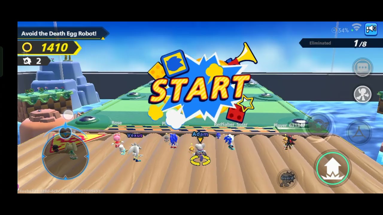 Cheerleader rouge sonic rumble game play - YouTube