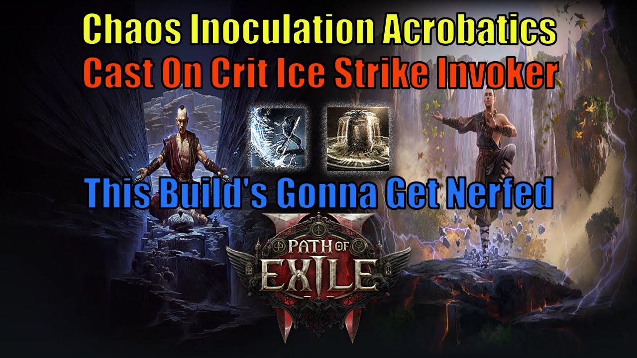(POE 2) Ice Strike Invoker Dominates All Content - Level 96 CI/COC/Acro ...