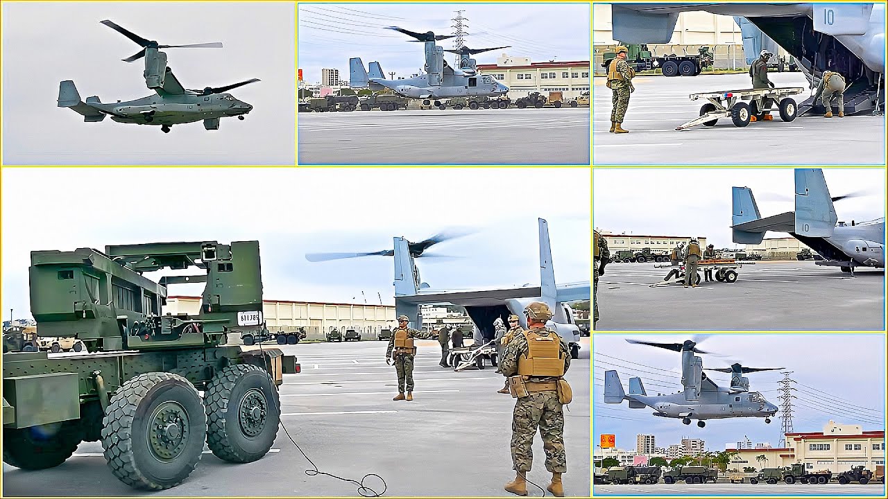 Marines MASTER High-Tech HIMARS Resupply in Okinawa! - YouTube