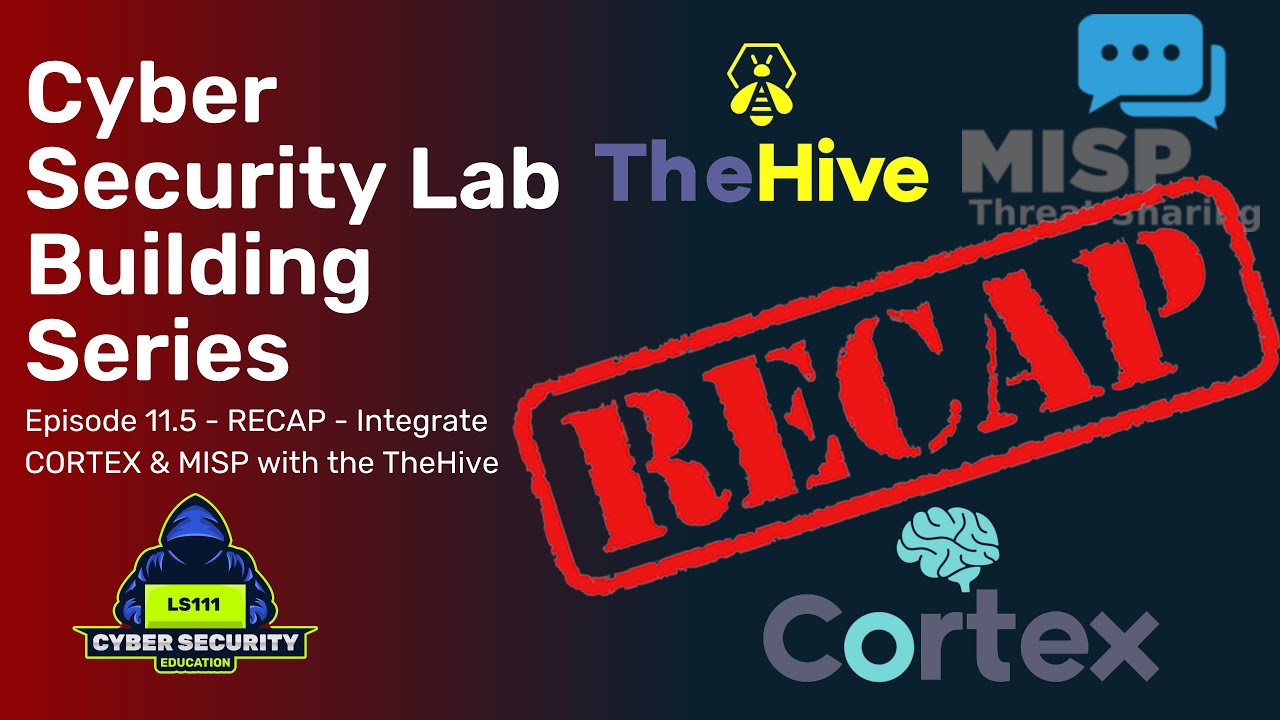 UPDATED - TheHive, MISP & Cortex Integration - Virtual Lab Building ...