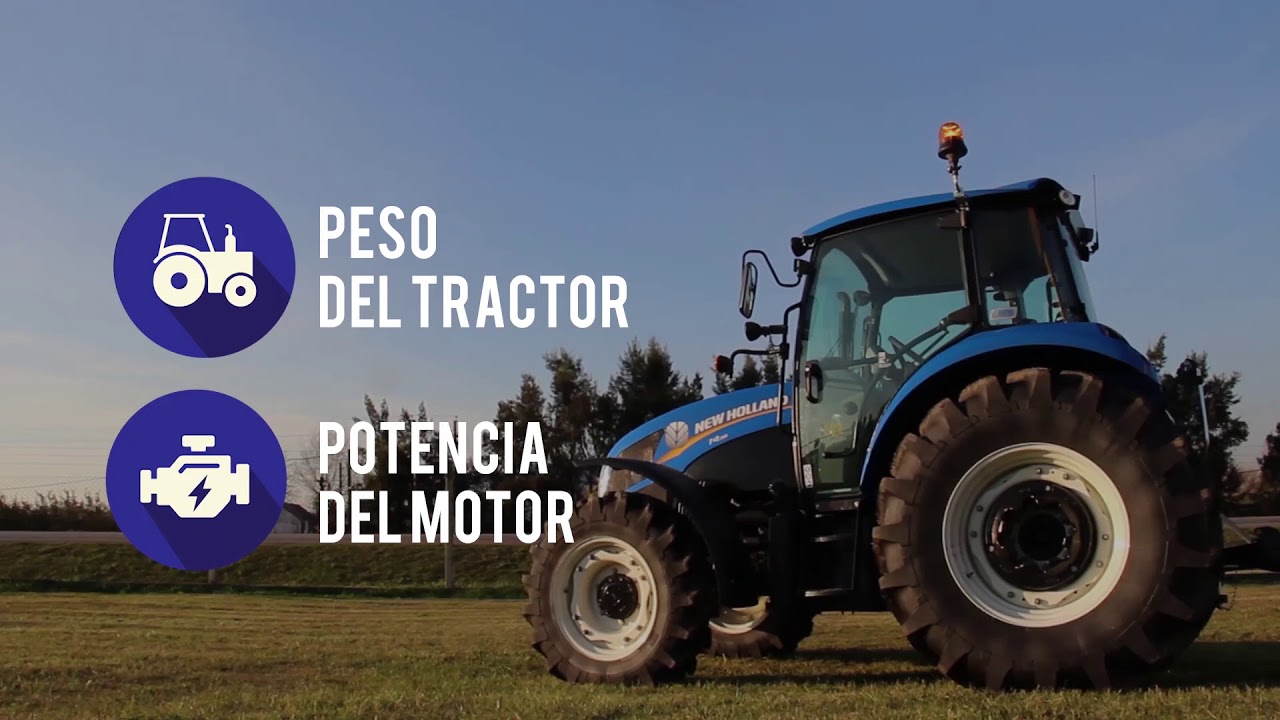Distribución del peso del tractor - YouTube