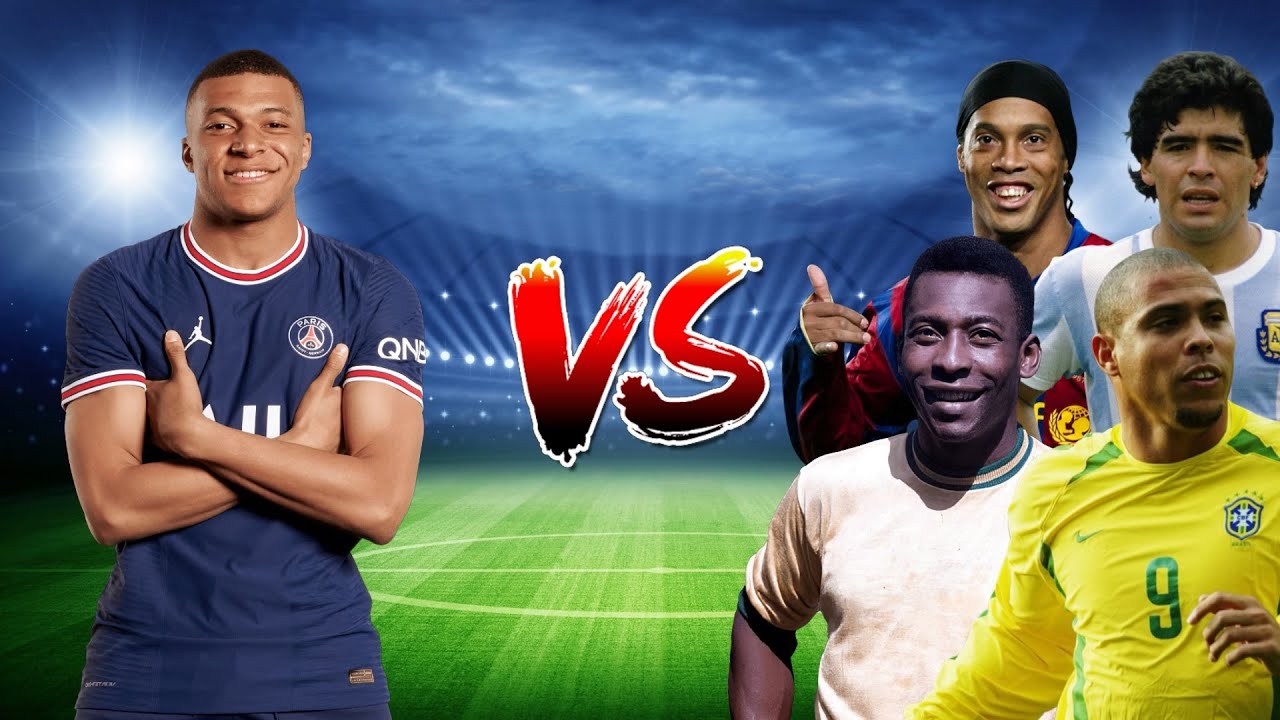 🔥Mbappe VS Pele, Ronaldo, Ronaldinho, Maradona💪 - YouTube
