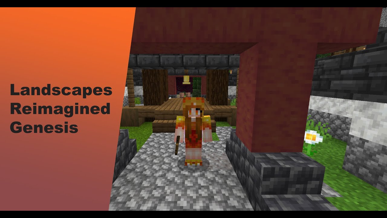 Lets Minecraft Modpack Show Landscapes Reimagined Genesis - YouTube