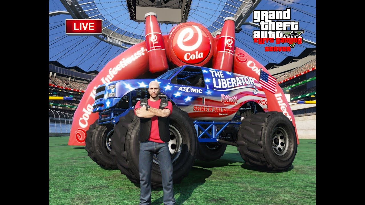 Monster Truck Mania!!! - LIVE - FiveM Friday continues - GTA5 - Life ...