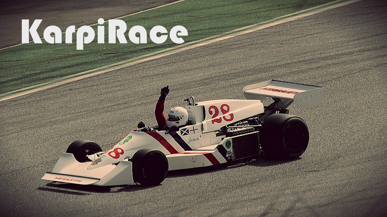 F1 classic Hesketh FIA Historic formula one - YouTube