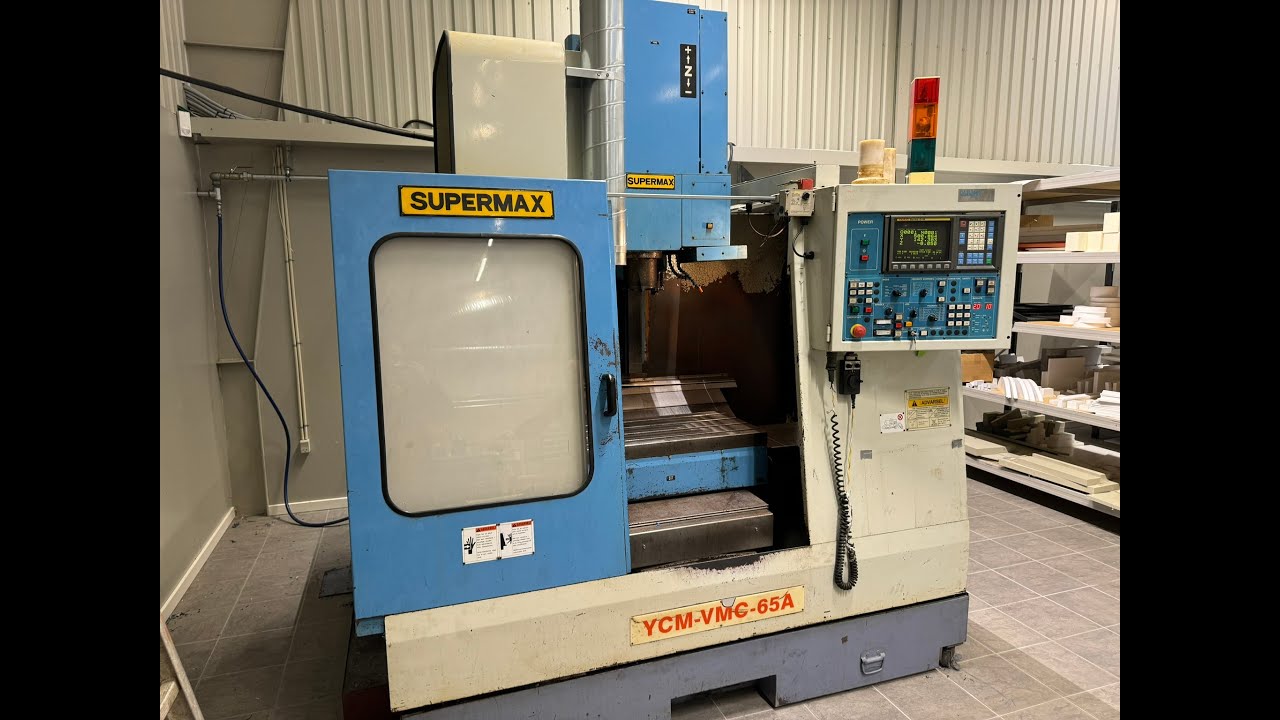 SuperMax YCM VMC 65A - For sale at Dentool.dk - YouTube