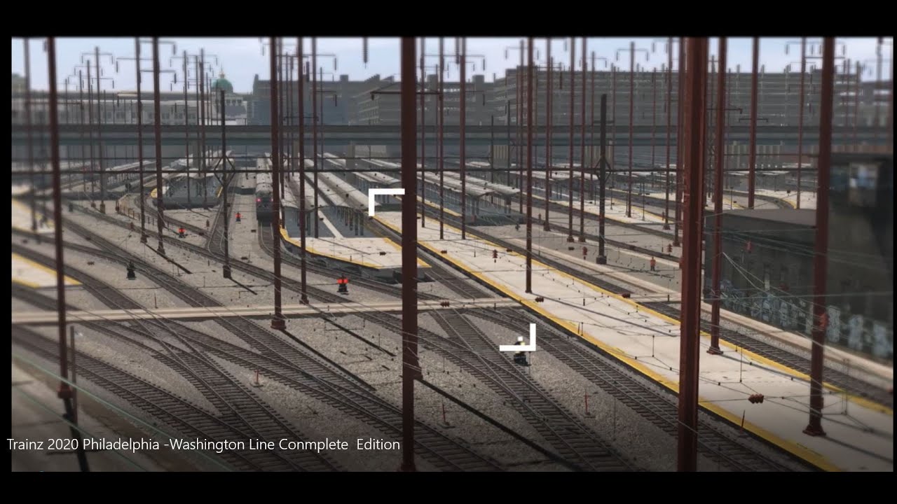 Trainz 2020 Philadelphia Washington Line Complete Edition - YouTube