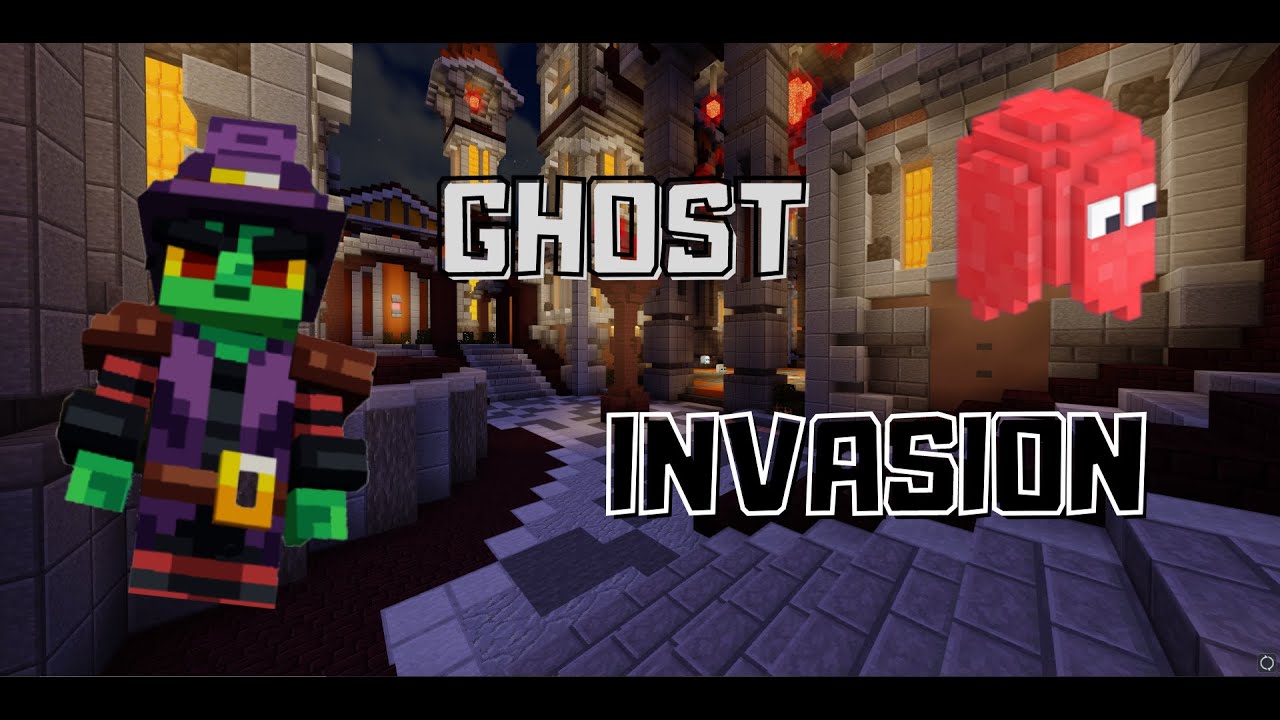LEVEL 20 IN GHOST INVASION 2020 - Hive Bedrock Edition - YouTube