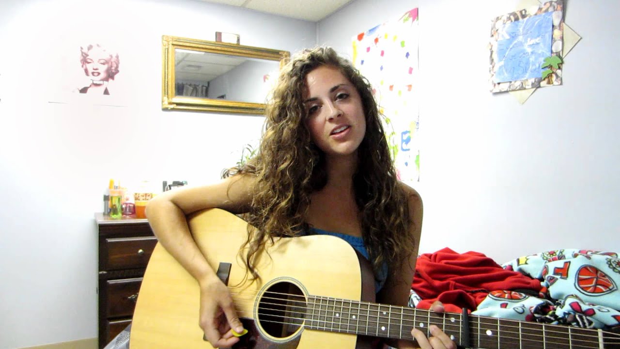 Grow Old With You - Adam Sandler Acoustic Cover by Kayla - YouTube