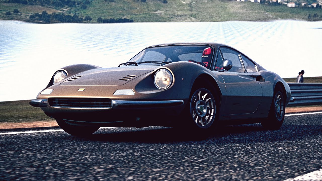 (GT6) Ferrari Dino 246 GT '71 - Exhaust Comparison - YouTube