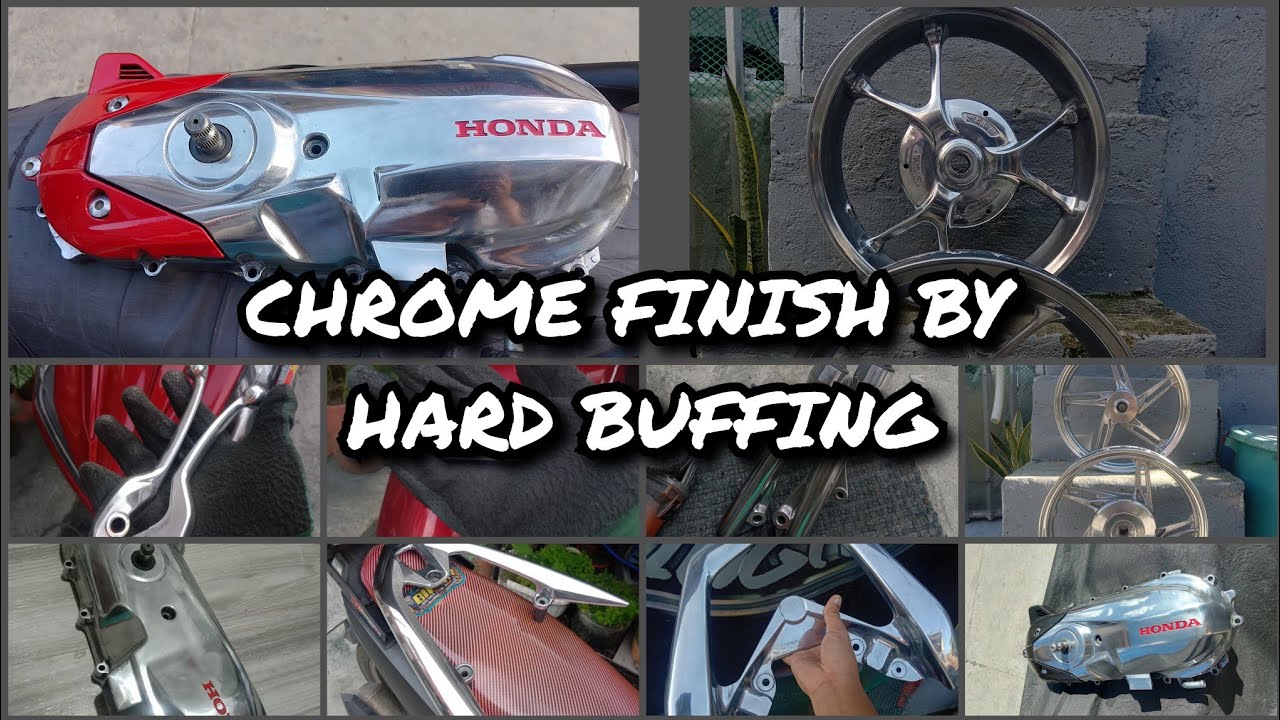 CHROME FINISH HARD BUFFING PROCESS - YouTube