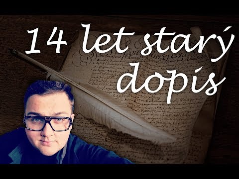 14 LET STARÝ DOPIS