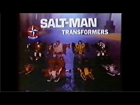 1985 - Comercial Salt-Man Transformers - Estrela - YouTube