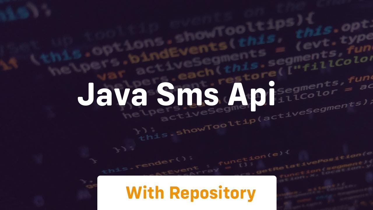java sms api - YouTube