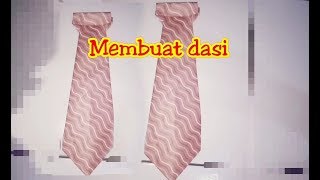Cara Membuat Dasi Dari Kertas Kado - Vidio Cara Membuat