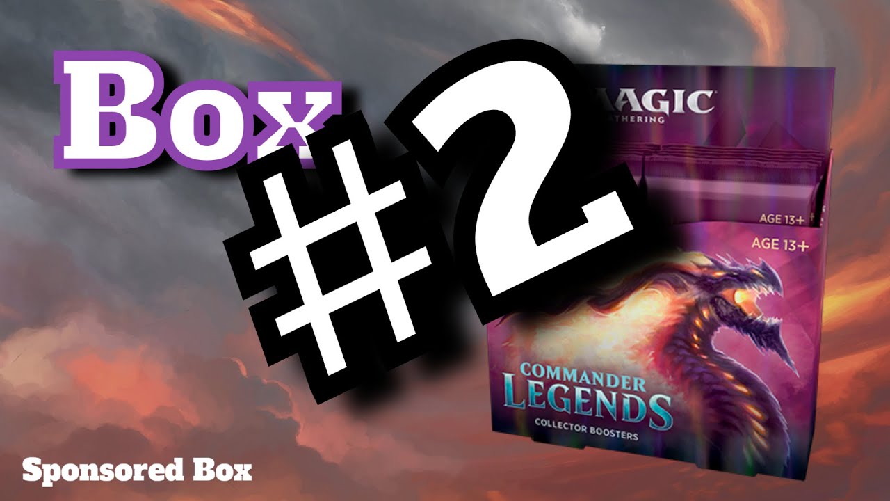 COMMANDER LEGENDS COLLECTOR BOOSTER BOX OPENING!!! - BOX #2 - YouTube
