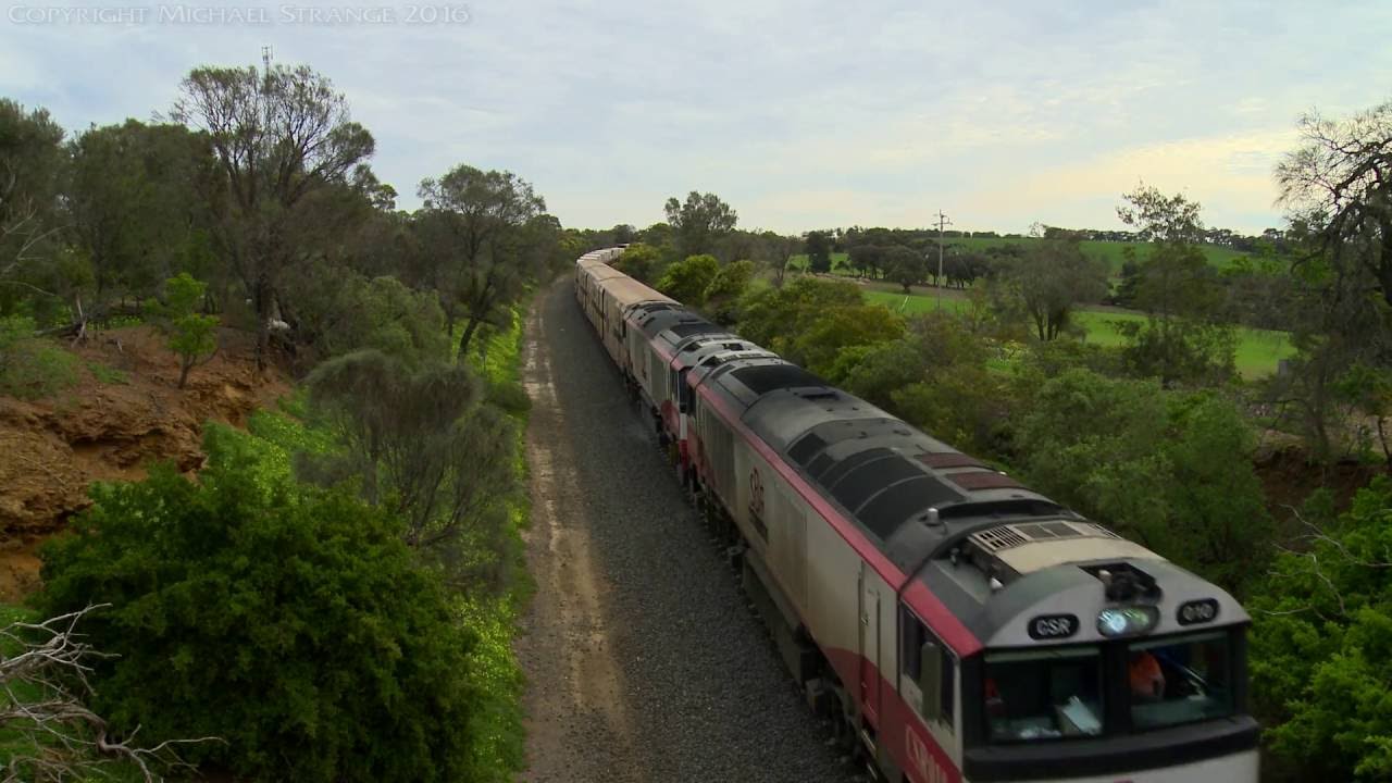SCT Freight Train, CSR class locomotives - PoathTV Australian Trains ...
