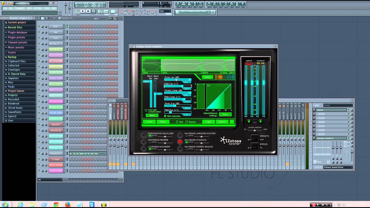 How to use izotope Ozone 4 compression and eq - YouTube