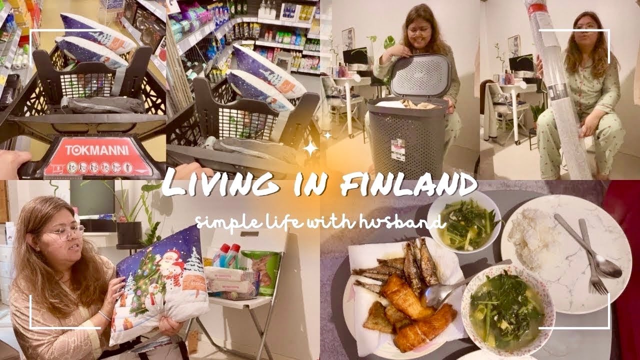 Living in Finland l grocery 🛒 cooking 👩‍🍳 | daily routine 🫶 | days in ...