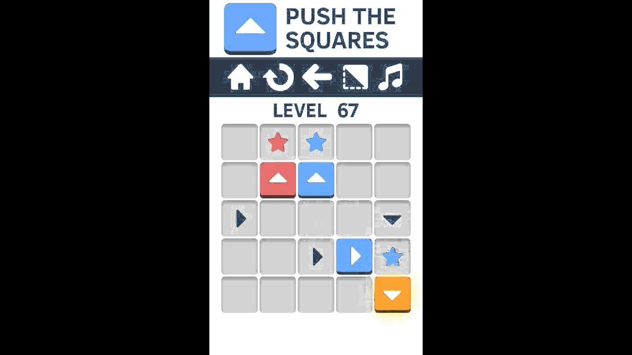 Push the Squares Walkthrough Level 51 to 100 - YouTube