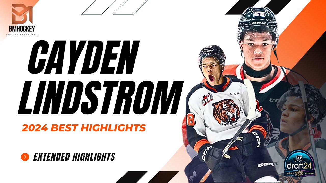 CAYDEN LINDSTROM | 2023-2024 HIGHLIGHTS | 4K - YouTube