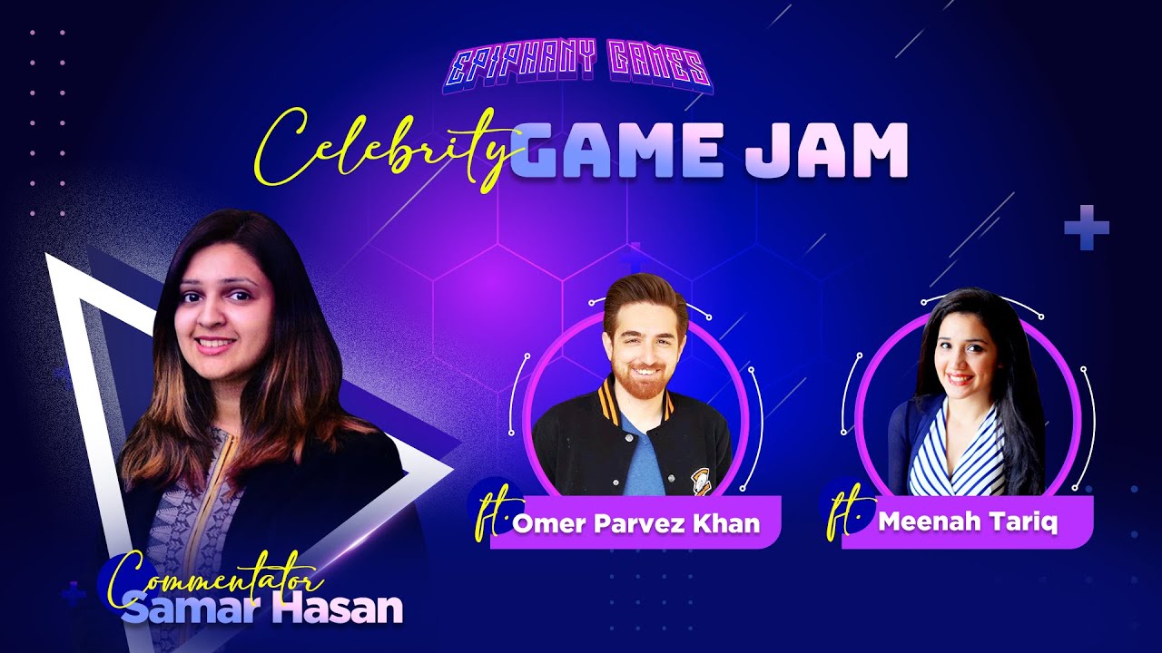 Celebrity Game Jam ft. Meenah Tariq & Omar Parvez Khan - YouTube
