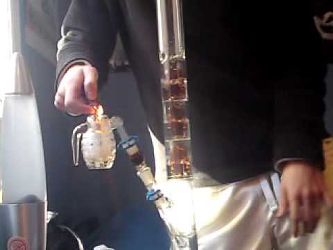 Bong Hit - 3 percs/ 5 times through water/ carbon filter - YouTube