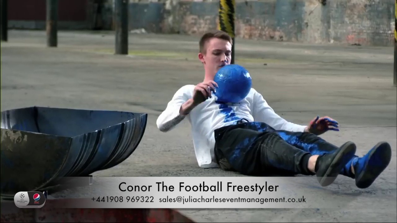Conor The Football Freestyler – Football Freestylers - UK - YouTube