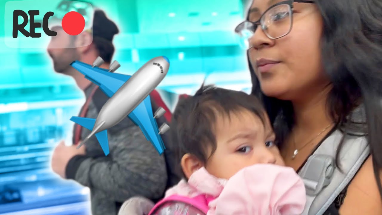 Babies First Airplane Ride | Tips For Babies First Flight - YouTube