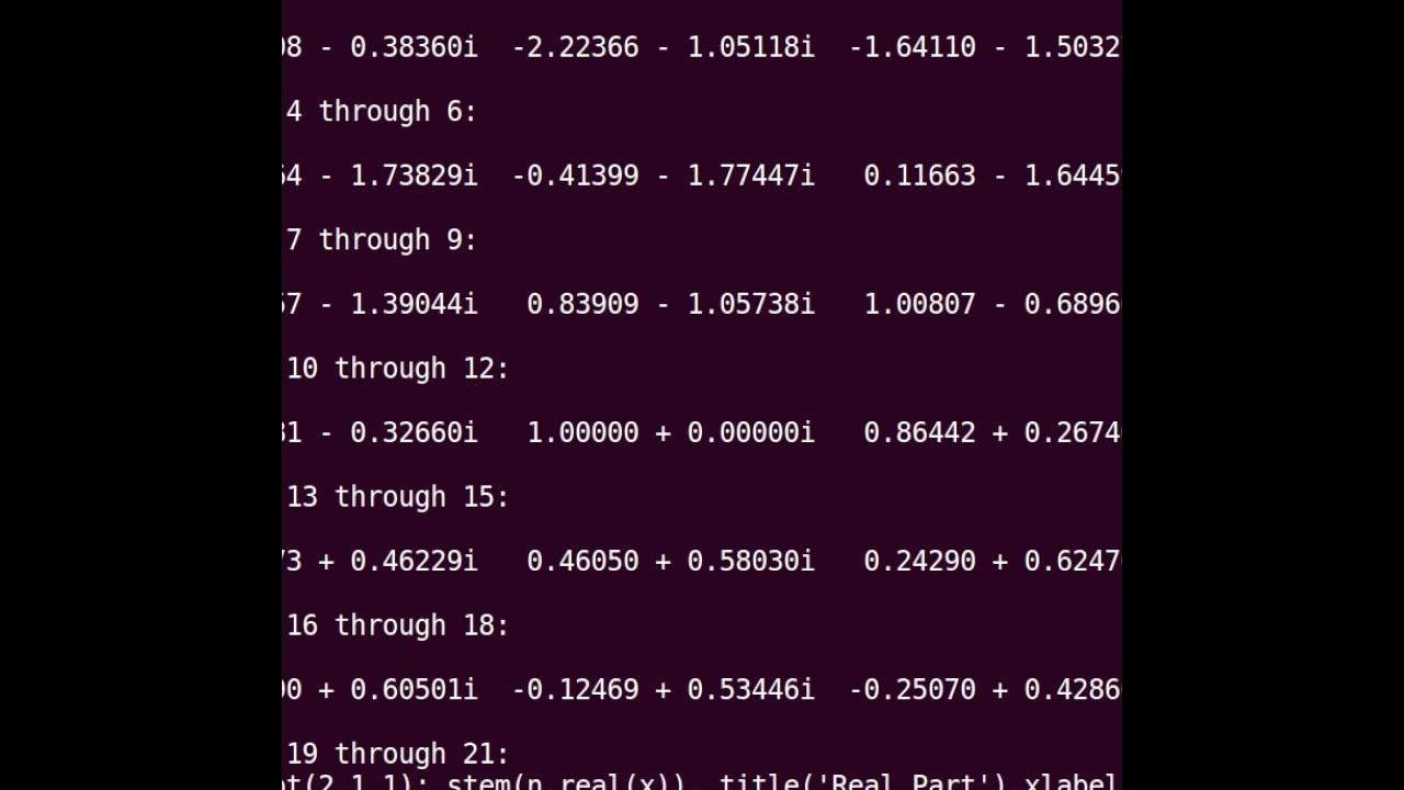 [Matlab/Octave] Complex Signal Plot - YouTube