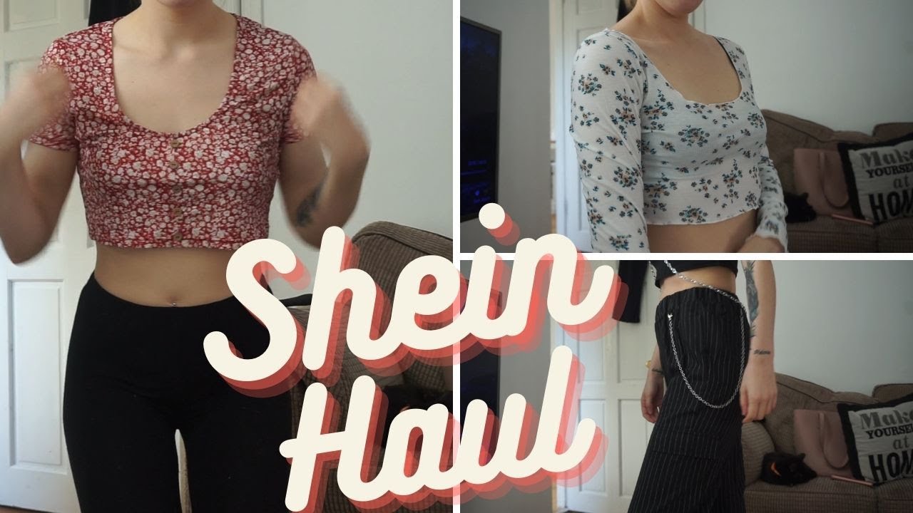 Shein Try on Haul | Tops & Bottoms - YouTube