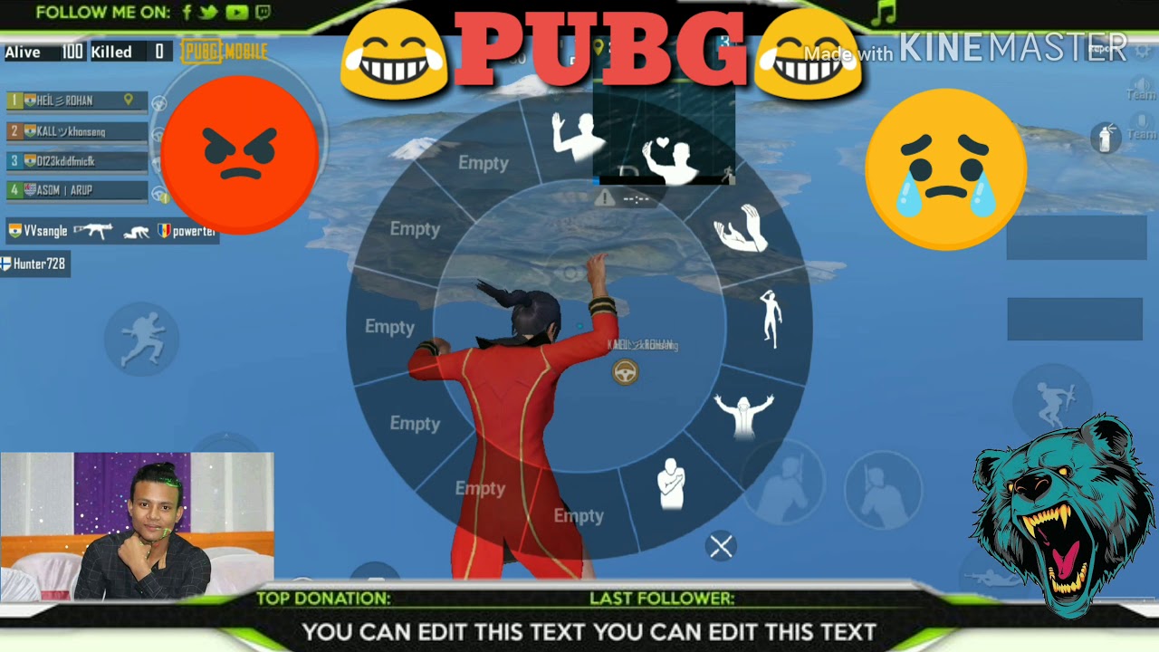 Pubg stetas video , pubg fani video , IGO PANDA , arup thengal, ASOM l ...