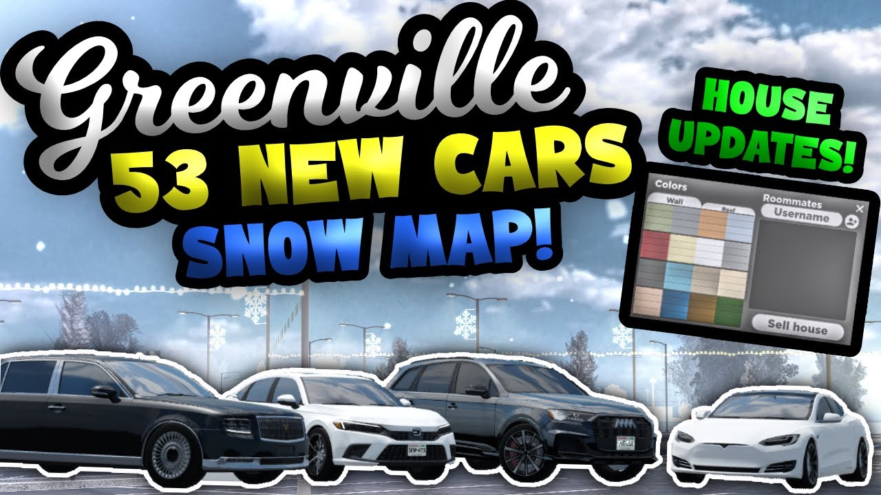 WINTER UPDATE IN GREENVILLE! 53 NEW CARS! HOUSE CUSTOMIZATION! NEW ...