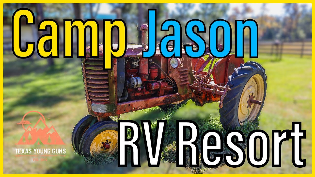 Camp Jason RV Resort REVIEW // Texas Young Guns - YouTube