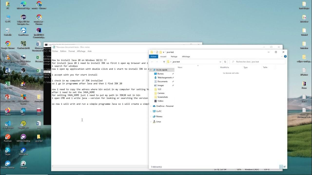 How to Install Java 20 on Windows 10 [ 2023 ] JAVA_HOME, JDK installation Complete Guide - YouTube