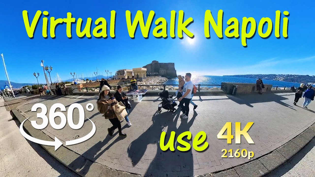 Virtual tour Napoli [ Watch Highest quality 2160p ] 4K UHD #walkingtour ...